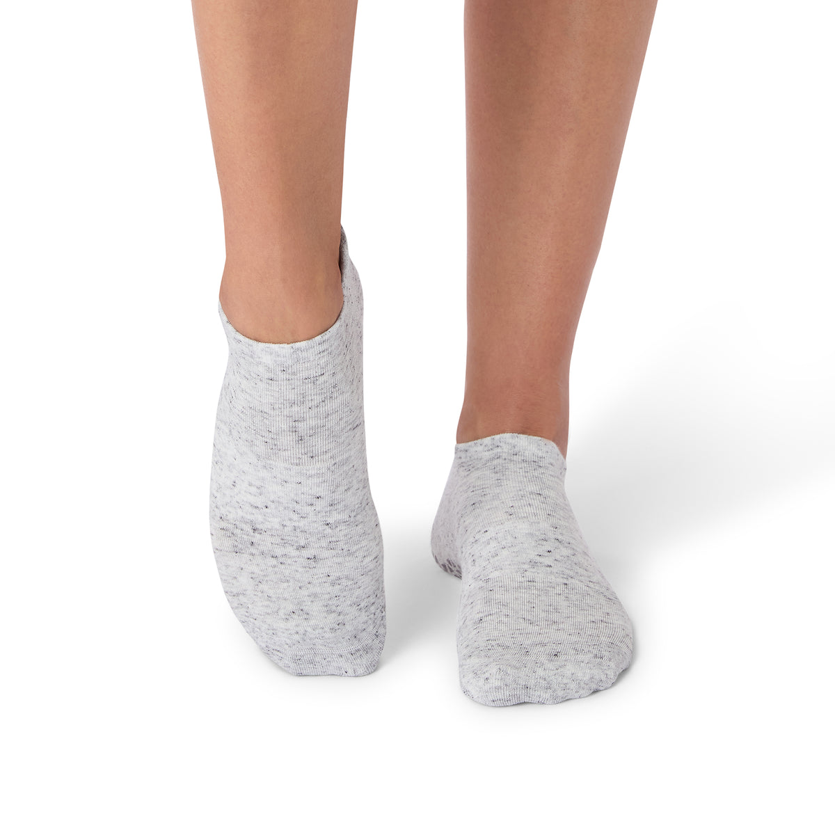 Hana Heather Grey | Crew Grip Socks for Pilates, Yoga & Barre – Satori ...